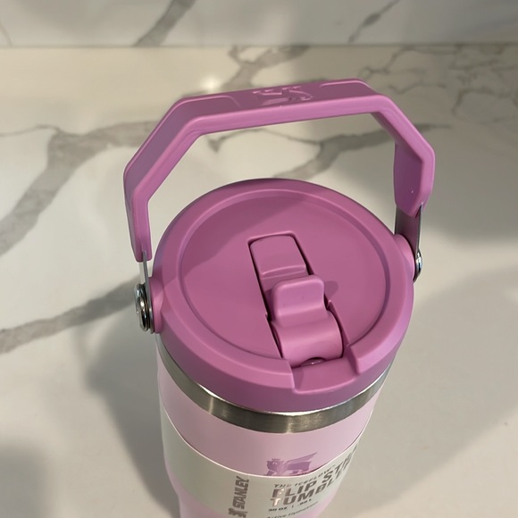 Stanley | Dining | Stanley Tulle Pinkpurple 3 Oz Iceflow Flip Straw ...